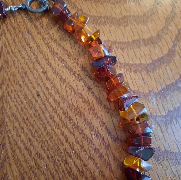 None | Jewelry | Large Amber Shards Necklace | Poshmark